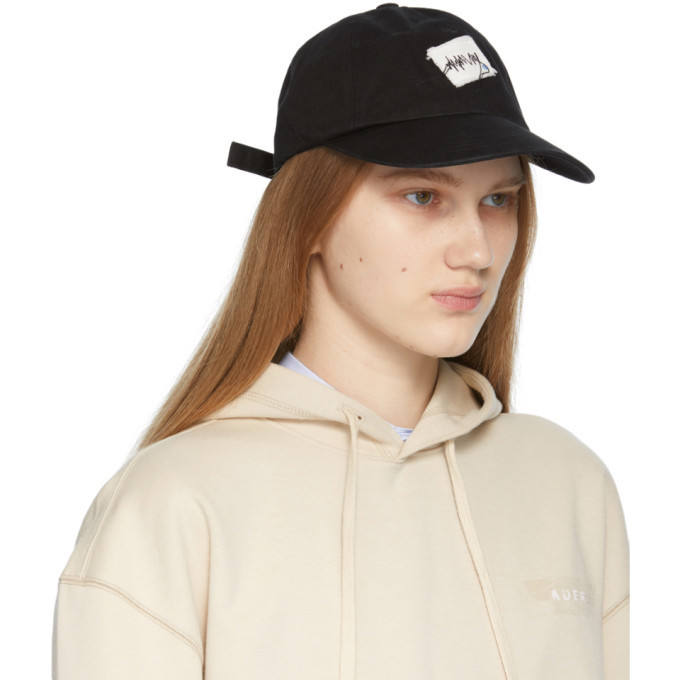ADER error Black Zigzag Patch Cap ADER error