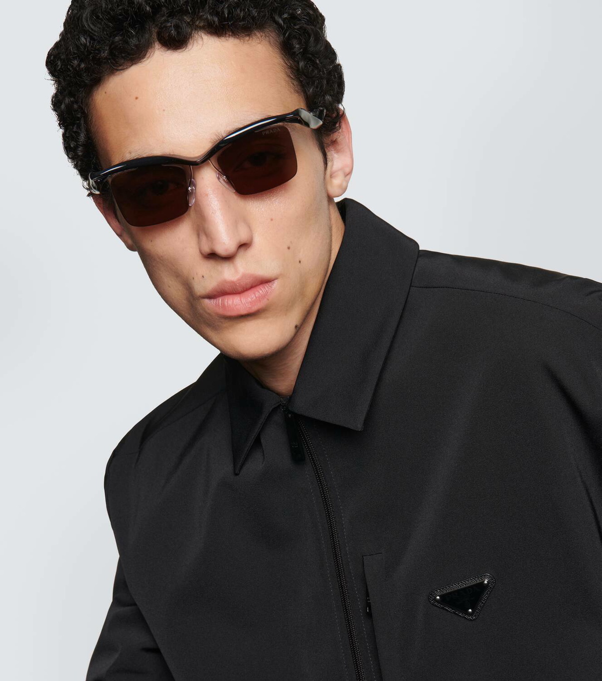 Prada Runway rectangular sunglasses Prada