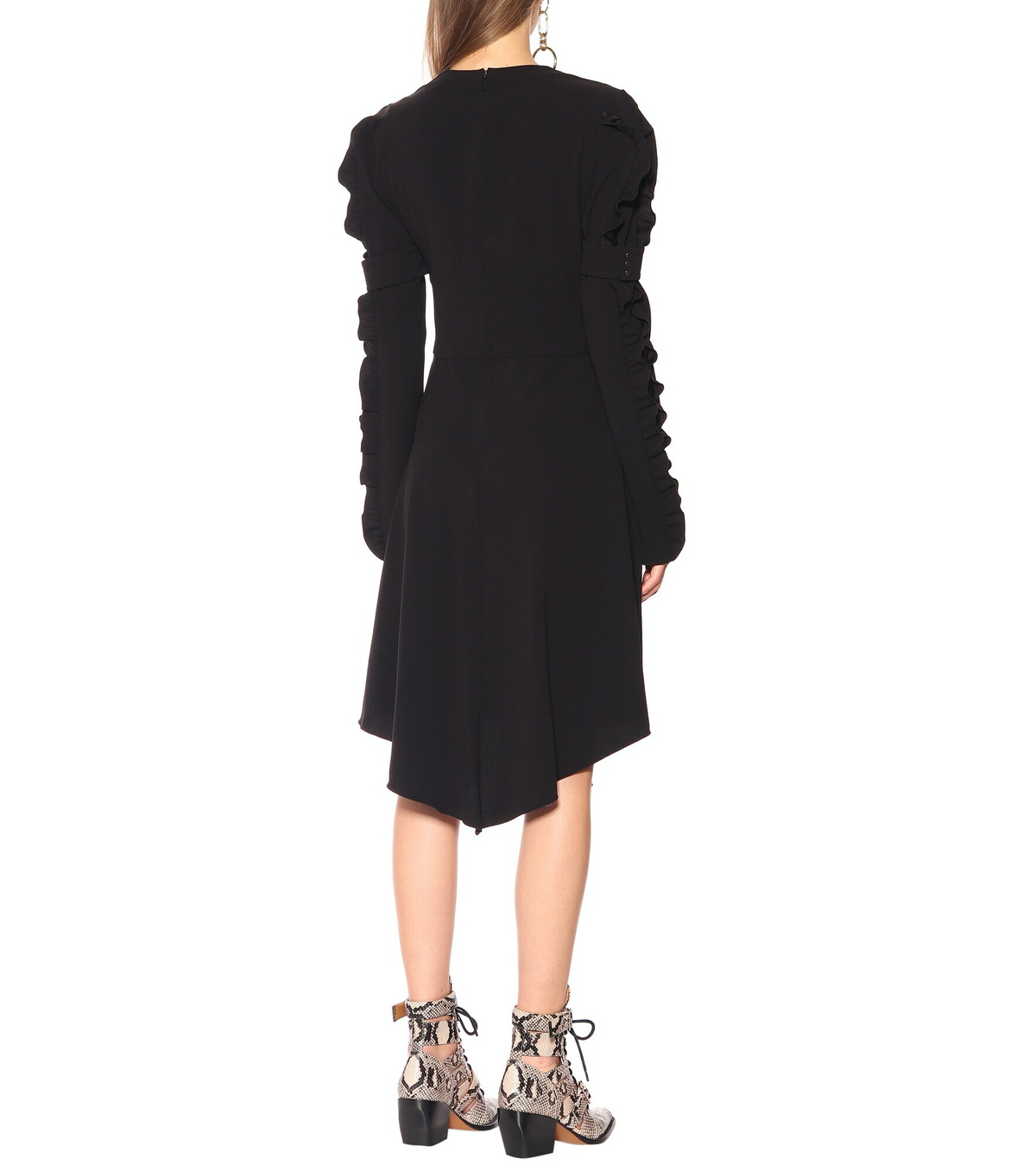 Chloe - Ruffled crêpe dress Chloe