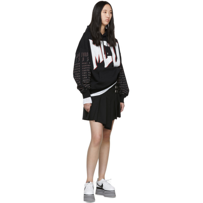 McQ Alexander McQueen Black Logo Hoodie McQ Alexander McQueen