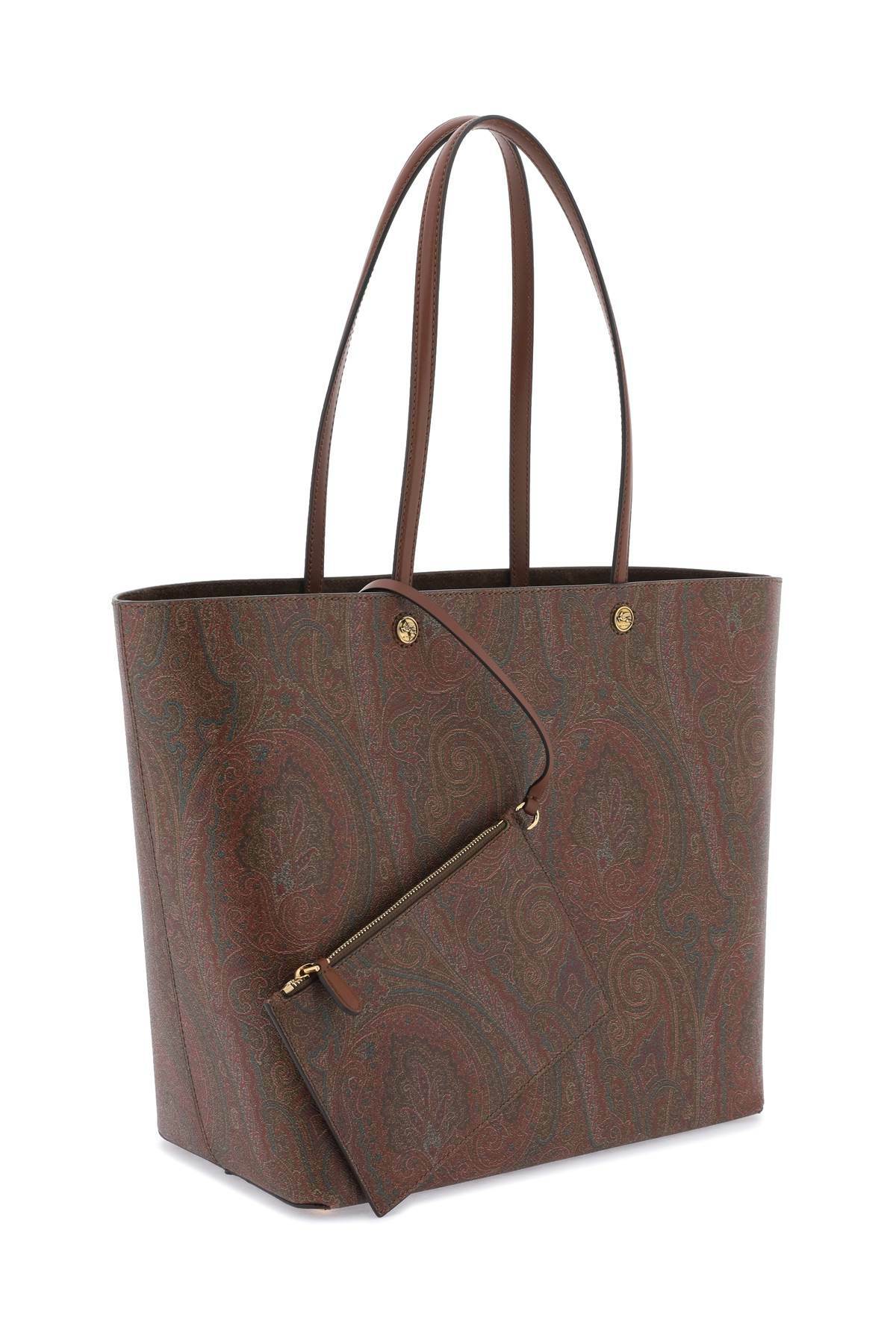 ETRO essential large tote bag Brown Etro