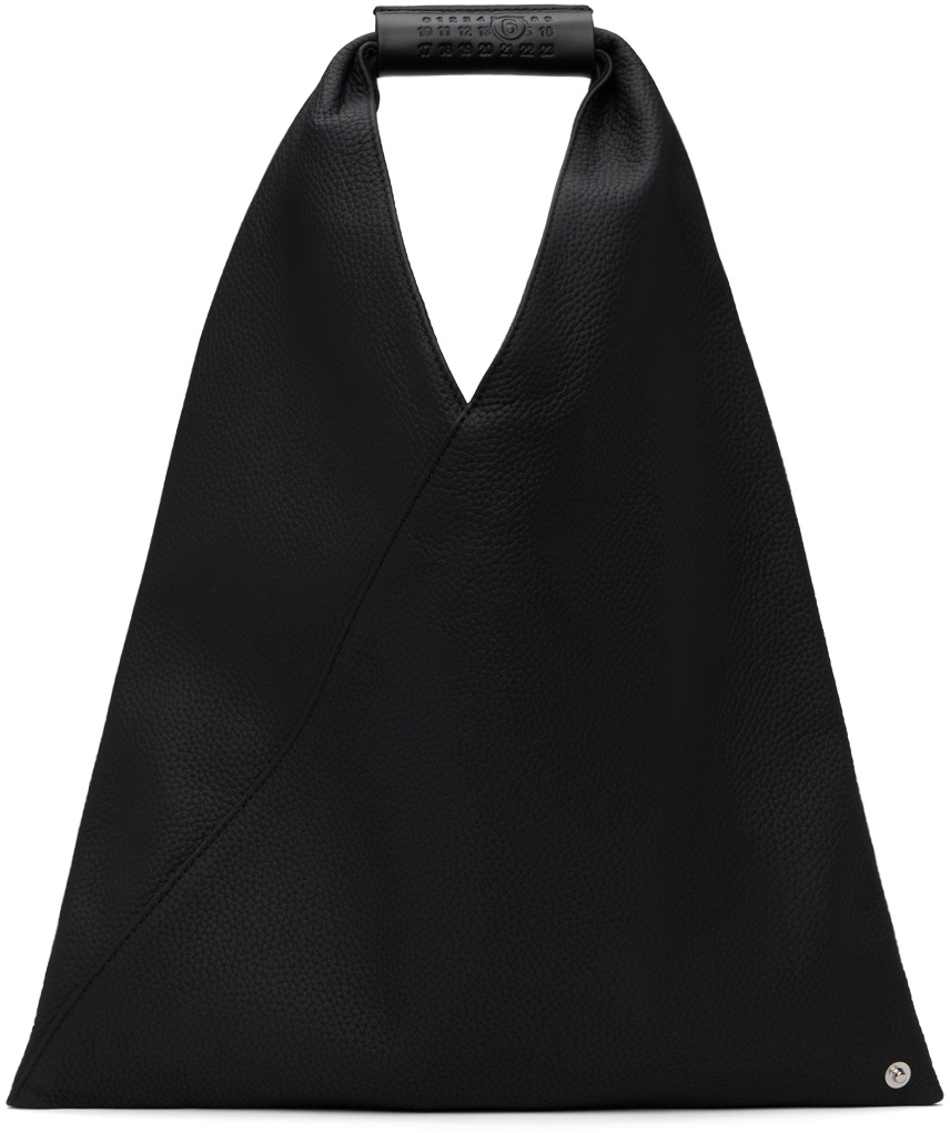 MM6 Maison Margiela Black Classic Small Tote MM6 Maison Margiela