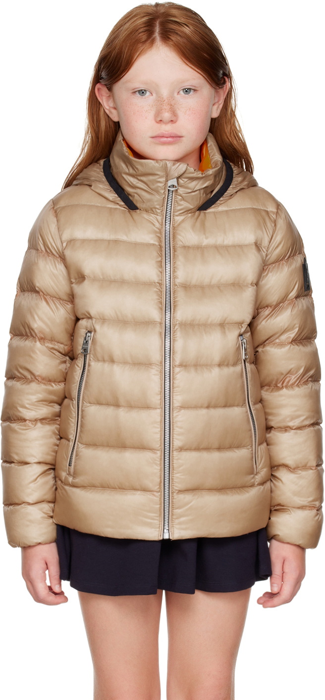 Mackage Kids Beige Down Billy Jacket Mackage