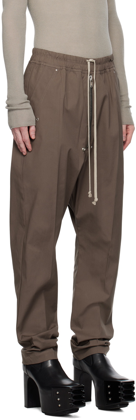 Rick Owens Gray Bela Trousers Rick Owens