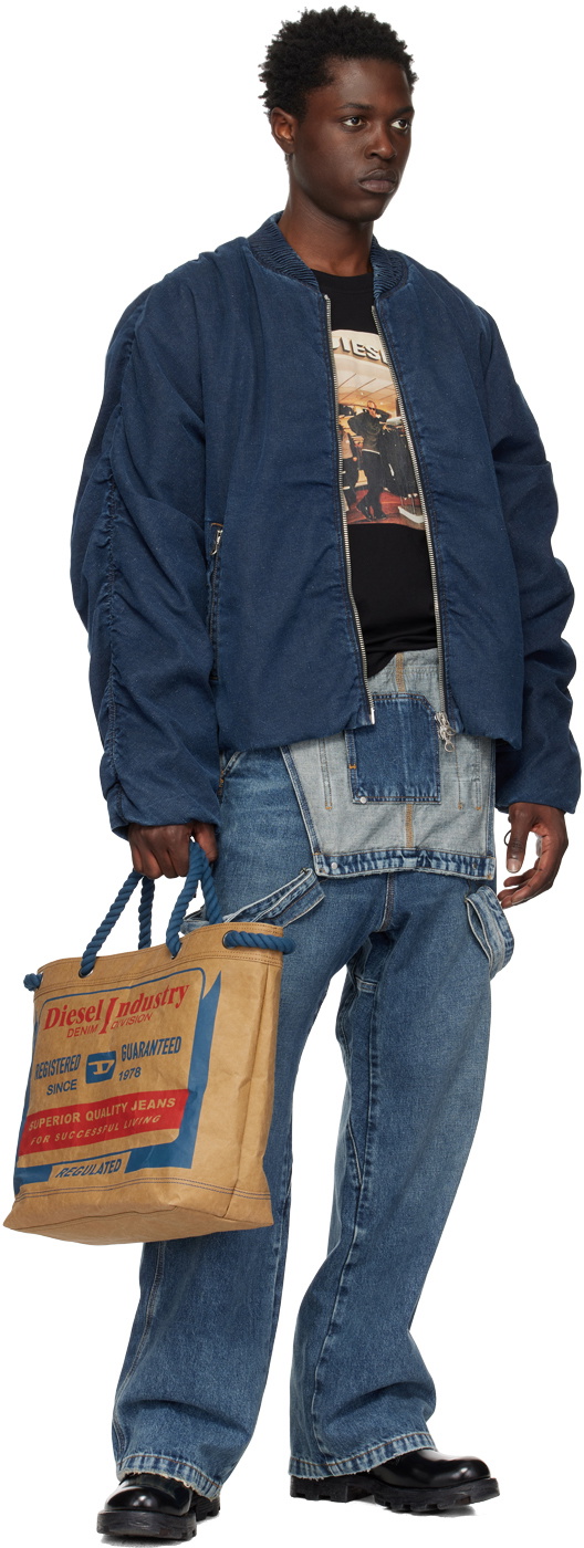 Diesel Brown Jackron Tote Diesel