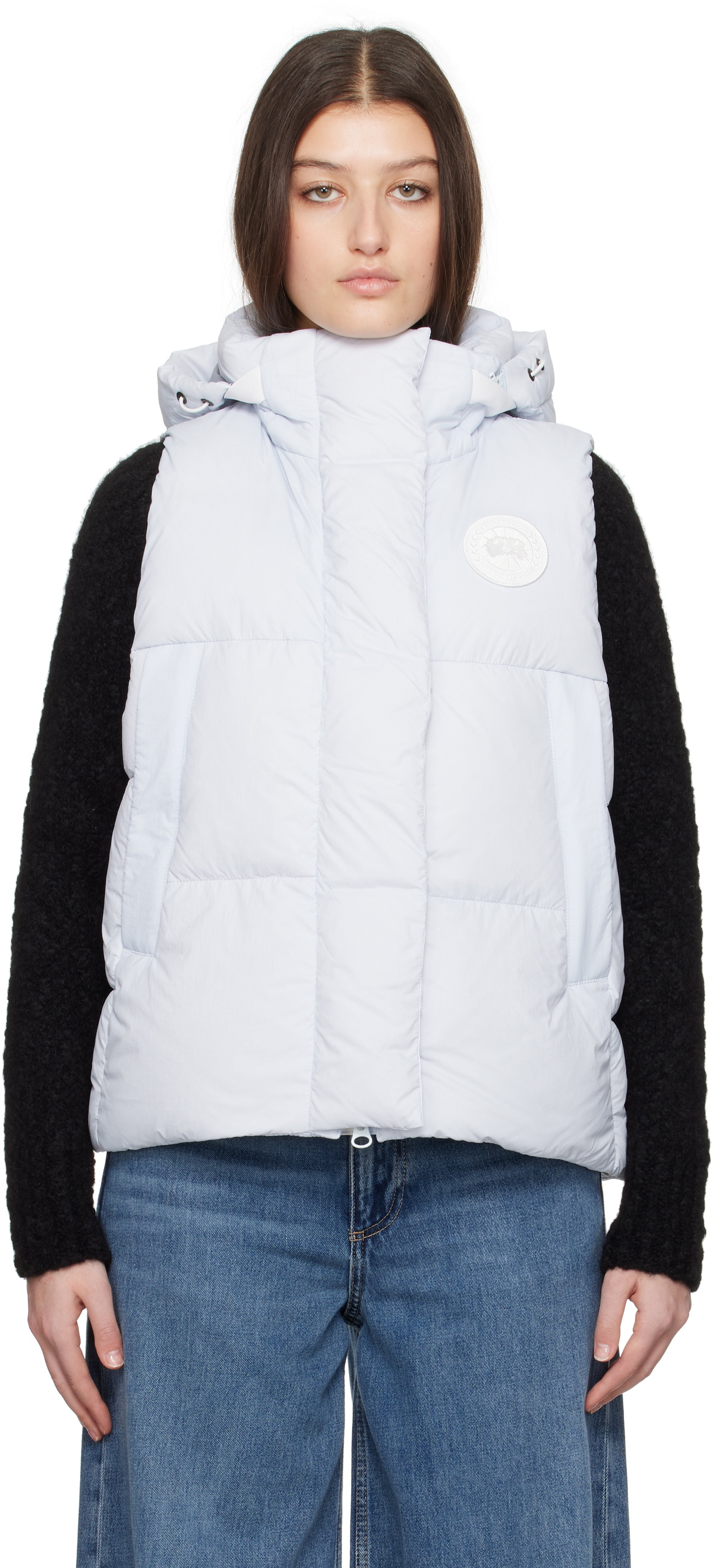 Canada Goose Off-White Junction Down Vest Canada Goose