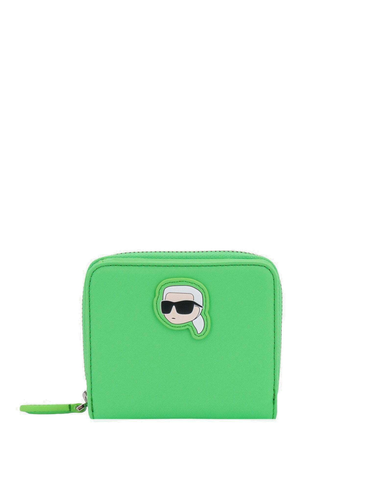 Karl Lagerfeld Wallet Green Womens Karl Lagerfeld