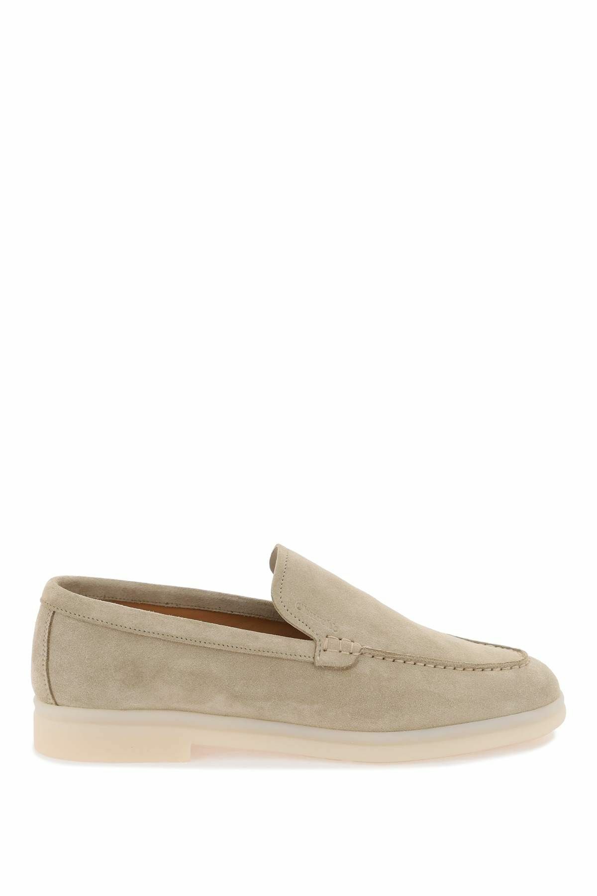 CHURCH'S suede leather lyn moccas Beige Church's