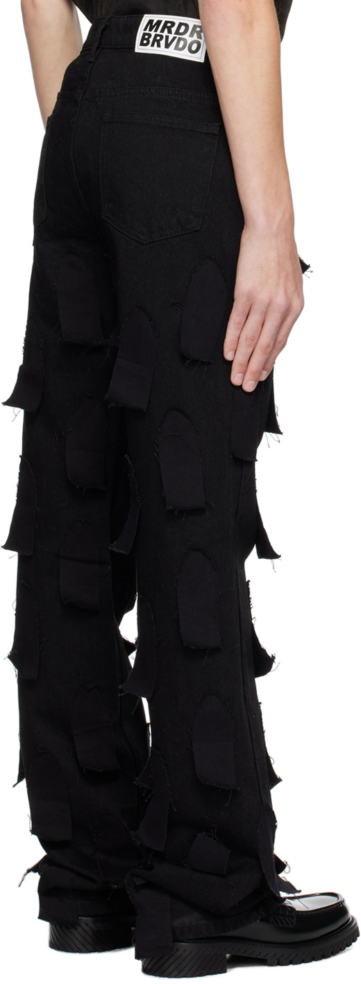 Who Decides War Black Flyaway Jeans WHO DECIDES WAR by Ev Bravado