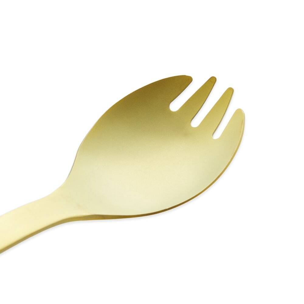 Snow Peak Men's Titanium Spork Anodized in Gold Snow Peak