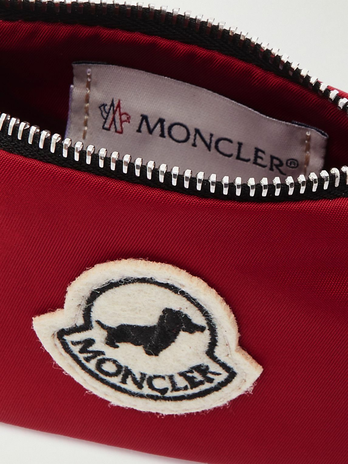 Moncler Genius - Logo-Appliquéd Canvas Dog Pouch Moncler Genius