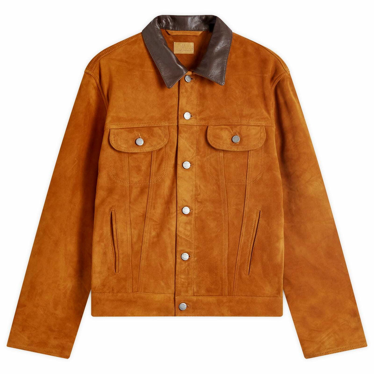 Nudie Jeans Co Men's Danny Suede Jacket in Tobacco Nudie Jeans Co