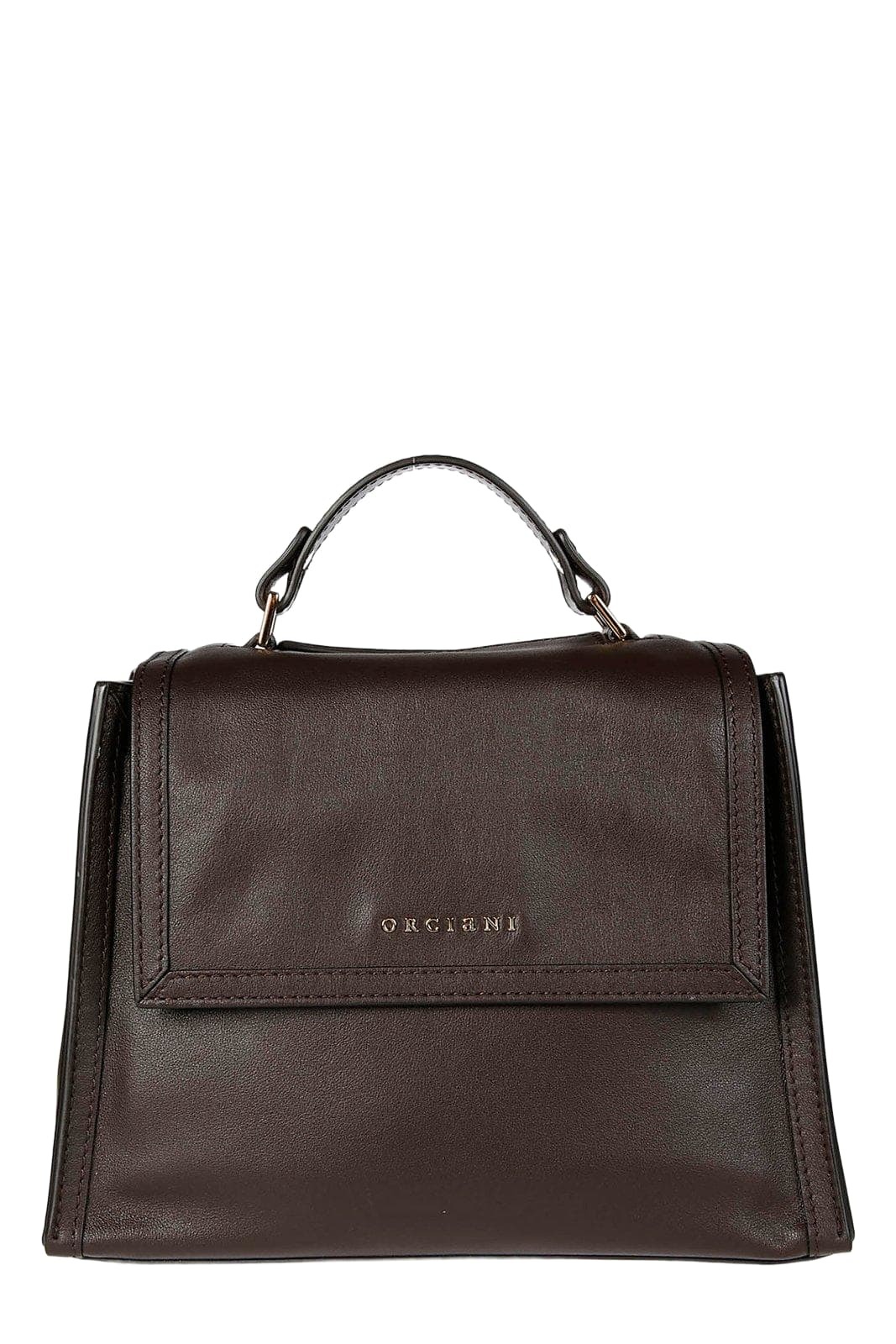 Orciani Sveva Logo Lettering Small Handbag Orciani