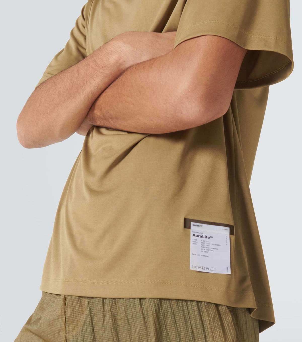 Satisfy Logo technical T-shirt Satisfy