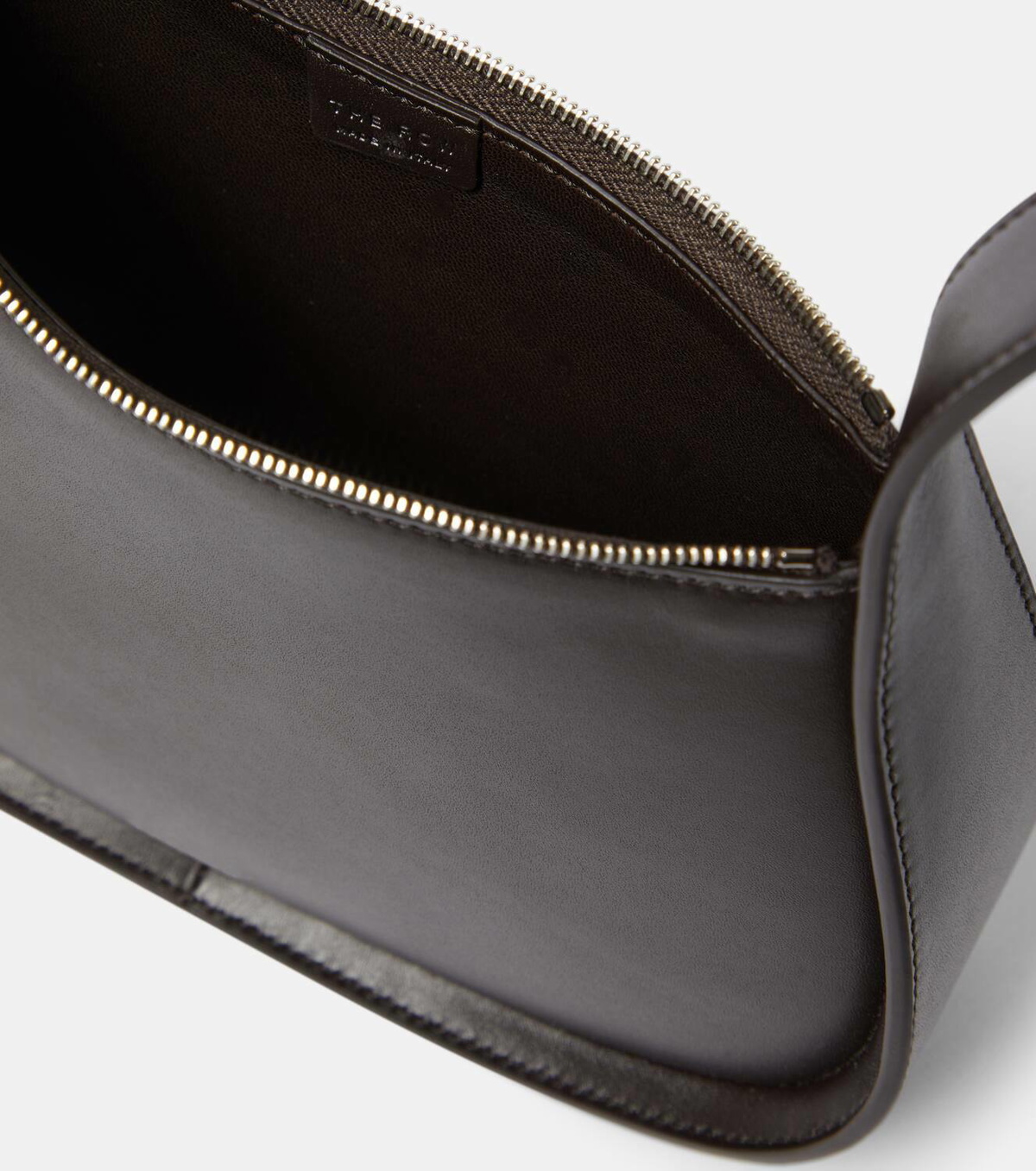 The Row Half Moon Small leather shoulder bag The Row