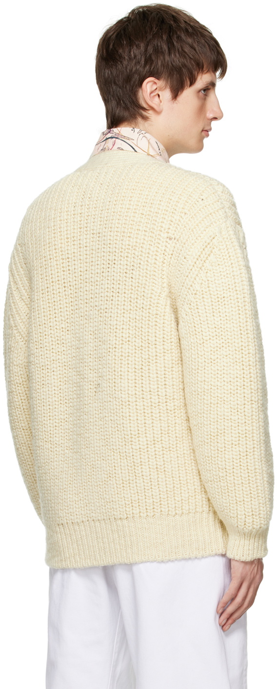 LEMAIRE Off-White Chunky Cardigan Lemaire