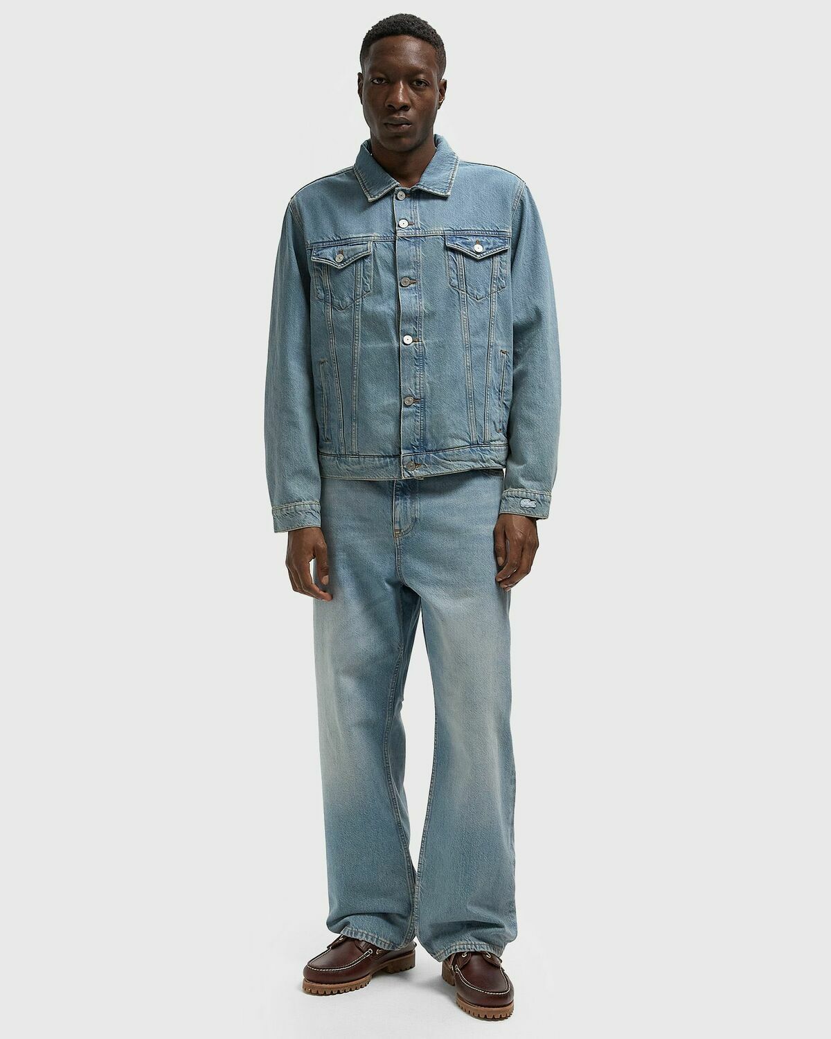 Lacoste DENIM JACKET Blue Men Lacoste