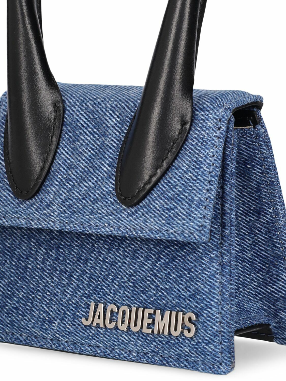 JACQUEMUS - Le Chiquito Denim Top Handle Bag Jacquemus