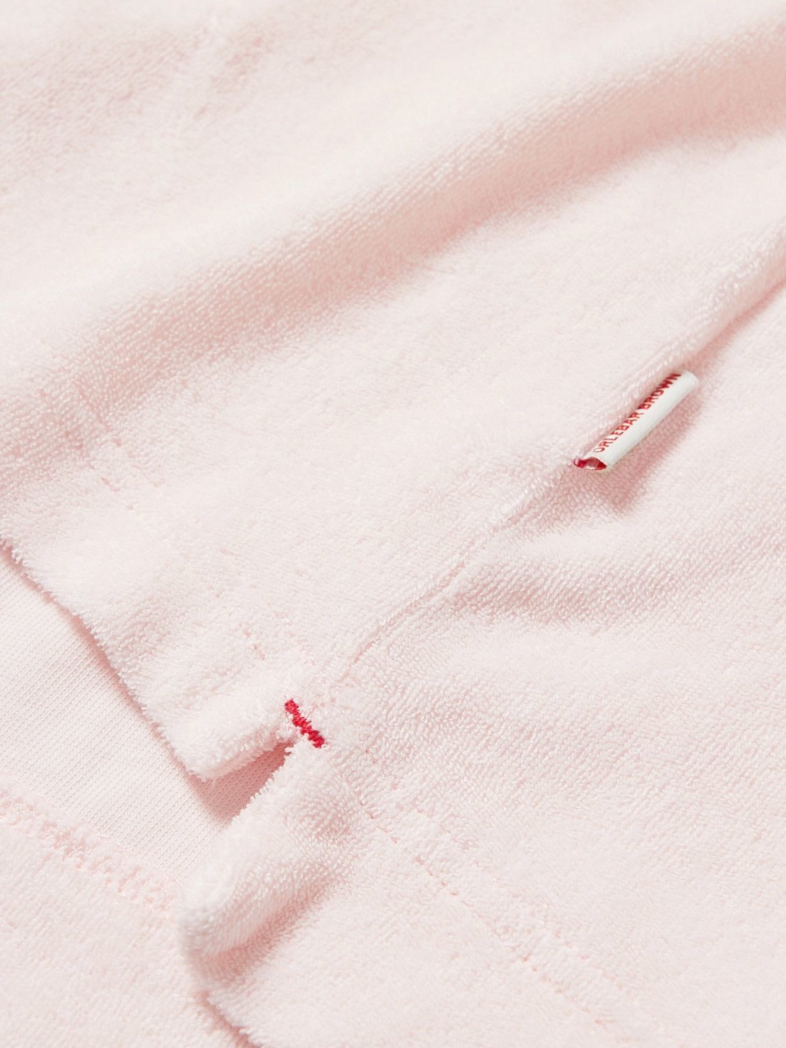 Orlebar Brown - Terry Cotton-Terry Polo Shirt - Pink Orlebar Brown