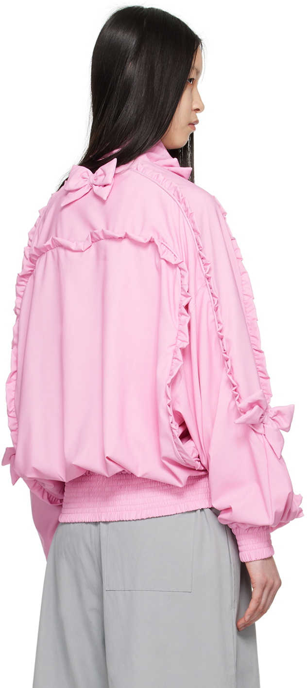 ABRA Pink Doll Bomber Jacket ABRA