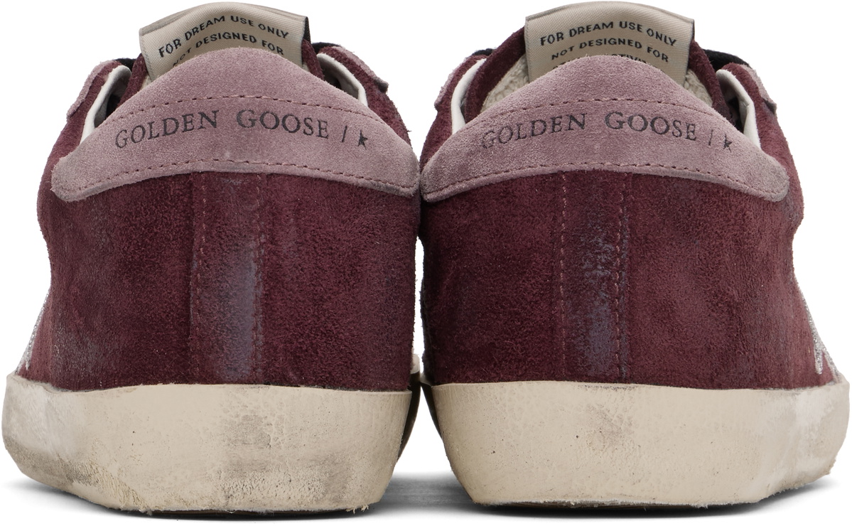 Golden Goose Purple Super-Star Classic Sneakers Golden Goose Deluxe Brand