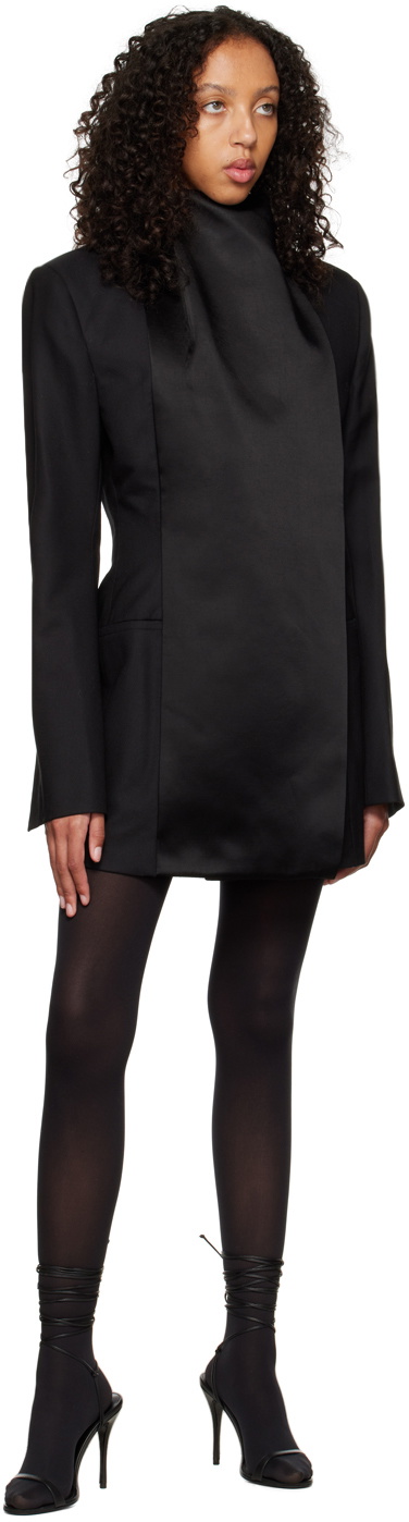 Maximilian Davis Black Layered Blazer Maximilian Davis