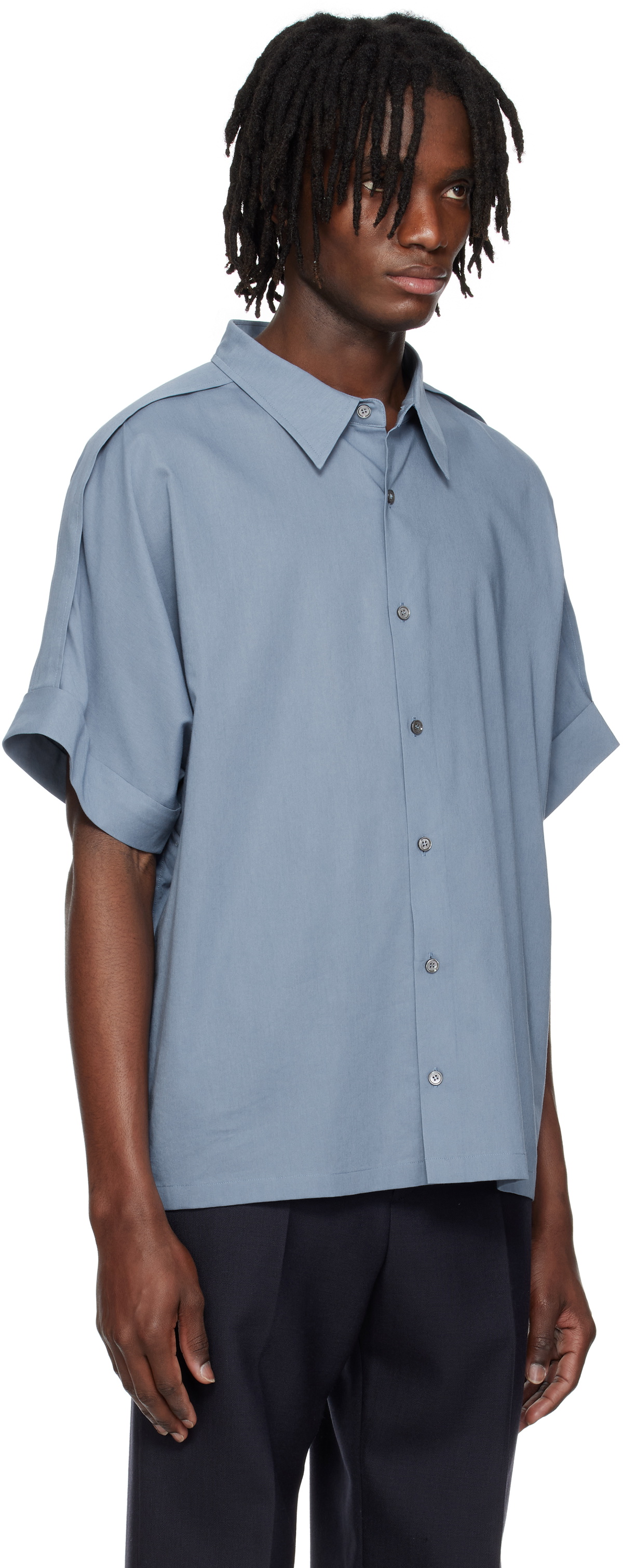 RECTO Blue Vintage Daddy Shirt Recto