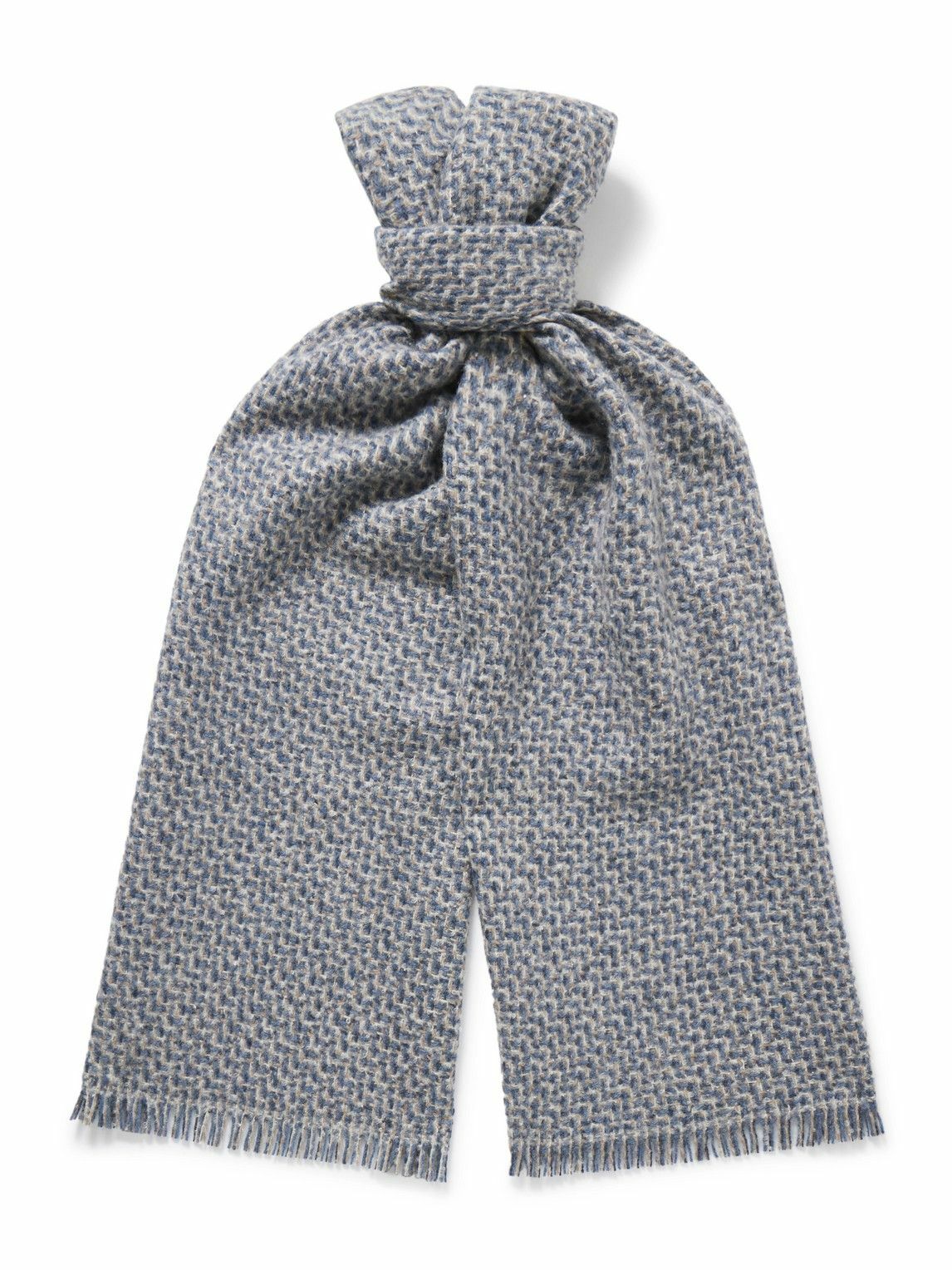 Johnstons of Elgin - Cashmere and Silk-Blend Scarf Johnstons of Elgin