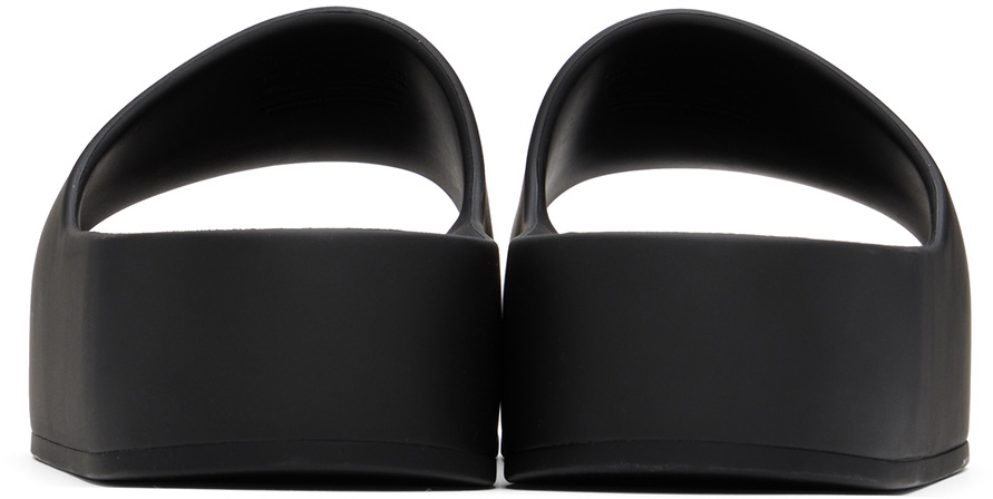 Balenciaga Black Chunky Slide Sandals Balenciaga