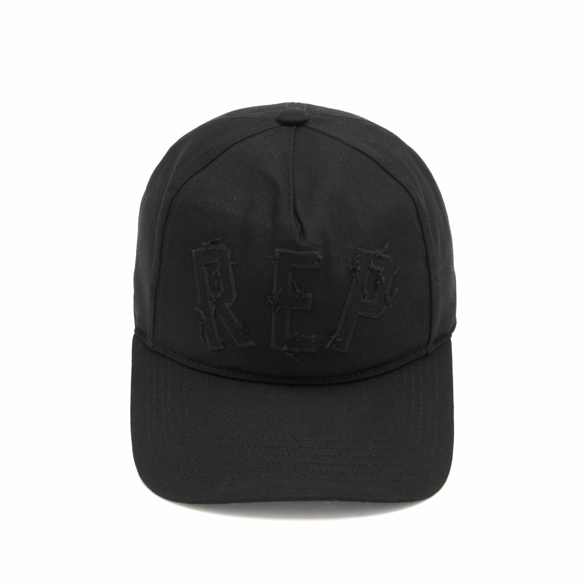 Represent Men's Applique R Cap in Jet Black Represent