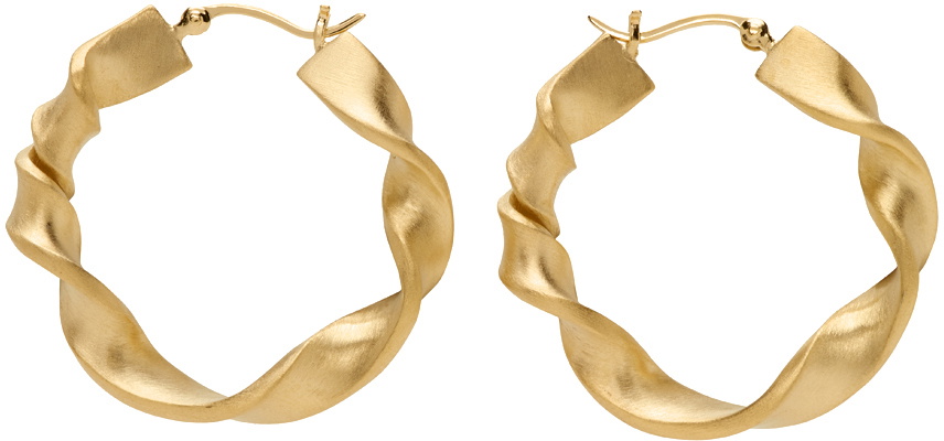 Completedworks Gold Flux Earrings Completedworks