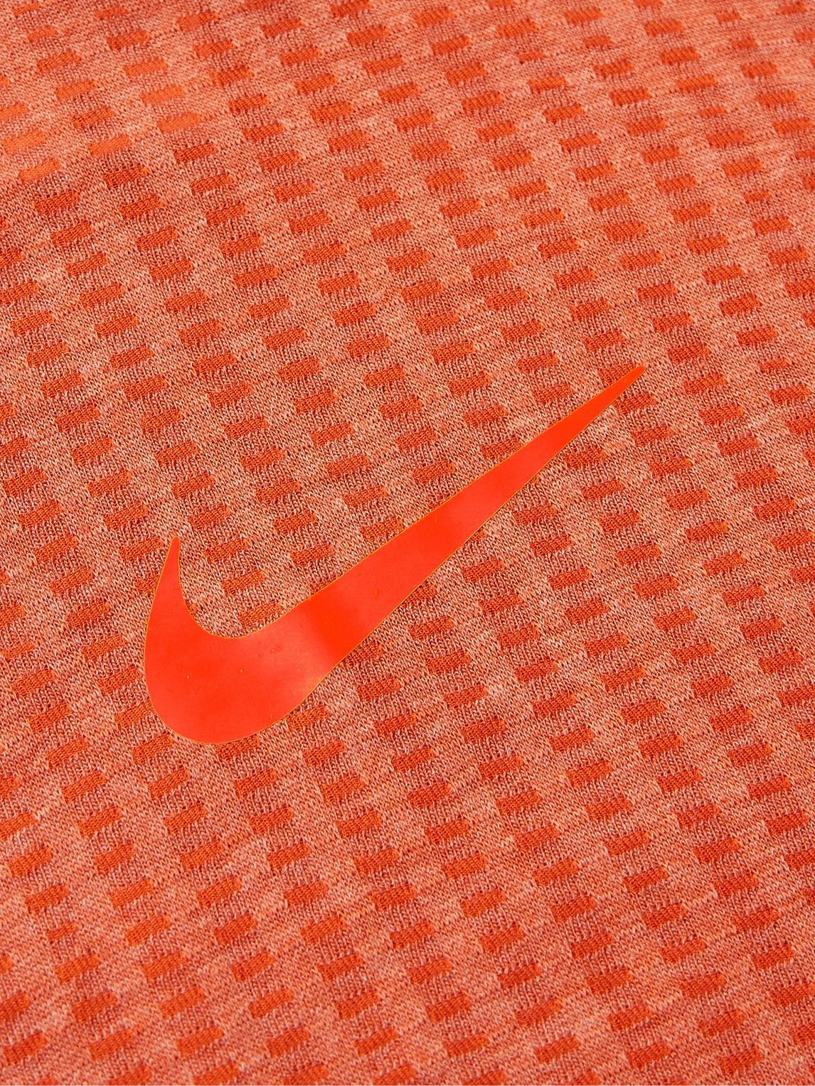 Nike Training - Pro Logo-Print Dri-FIT ADV Training Top - Orange Nike ...