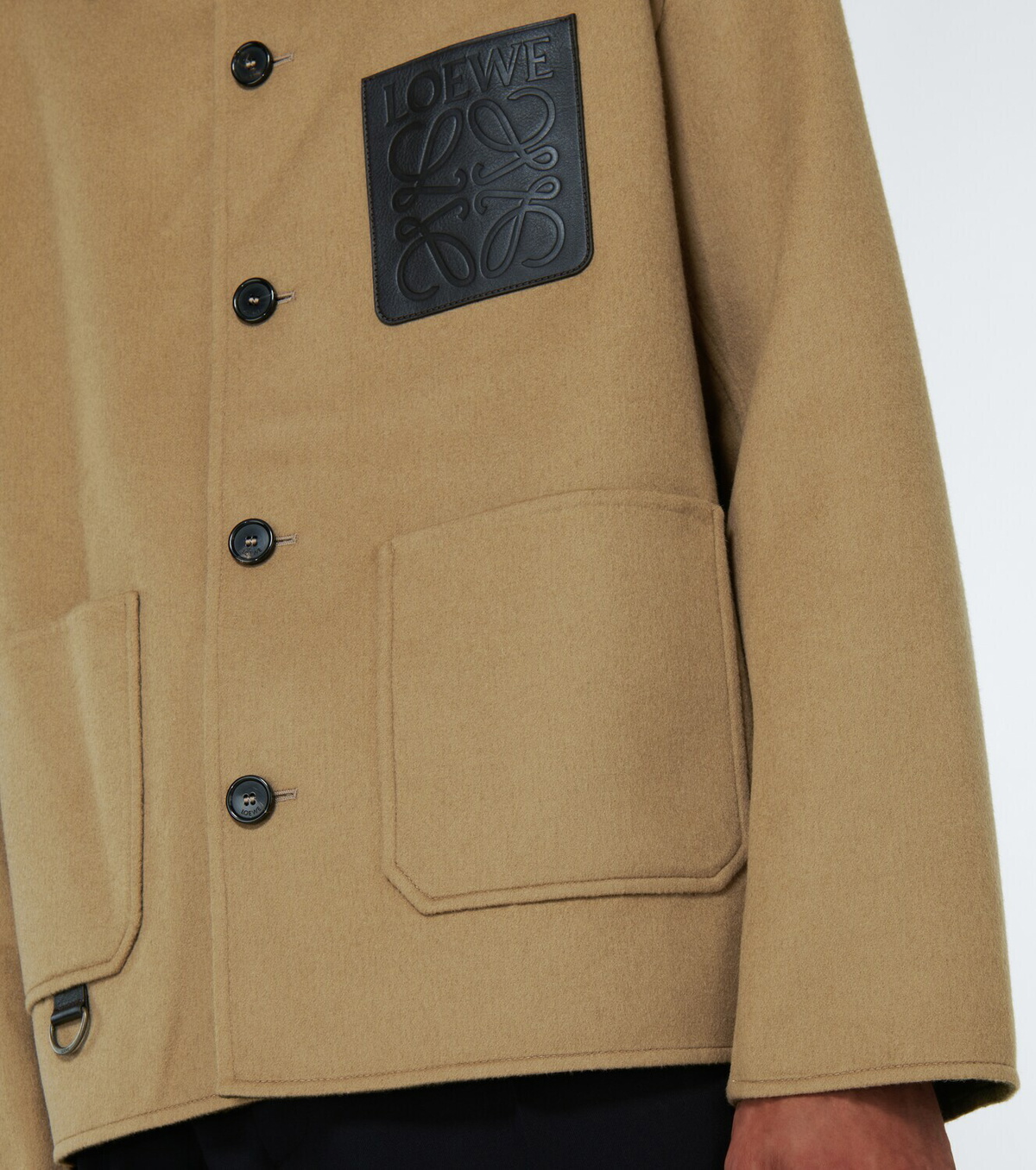 Loewe Wool and cashmere workwear jacket Loewe