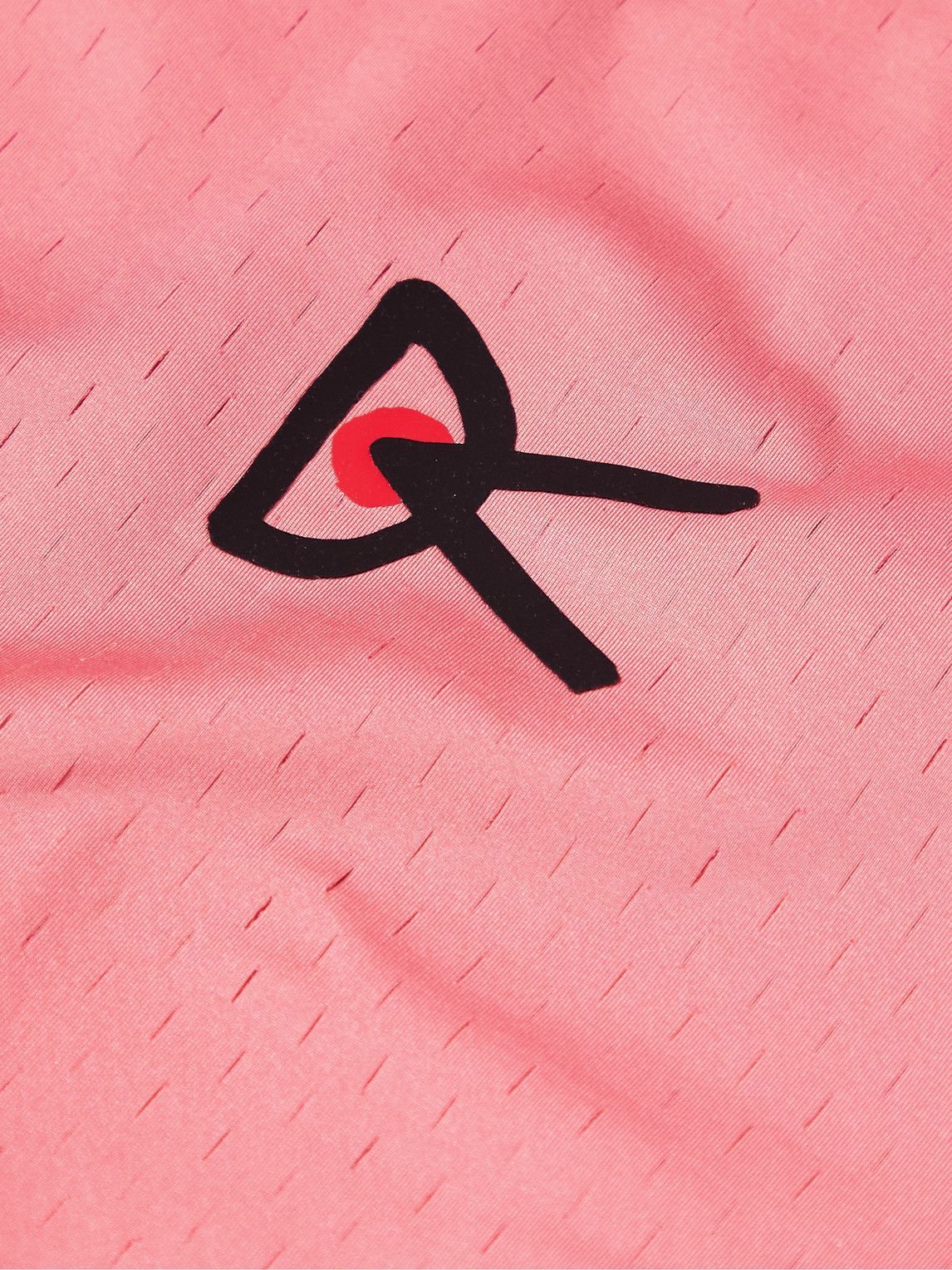 DISTRICT VISION - Air-Wear Stretch-Jersey T-Shirt - Red District Vision