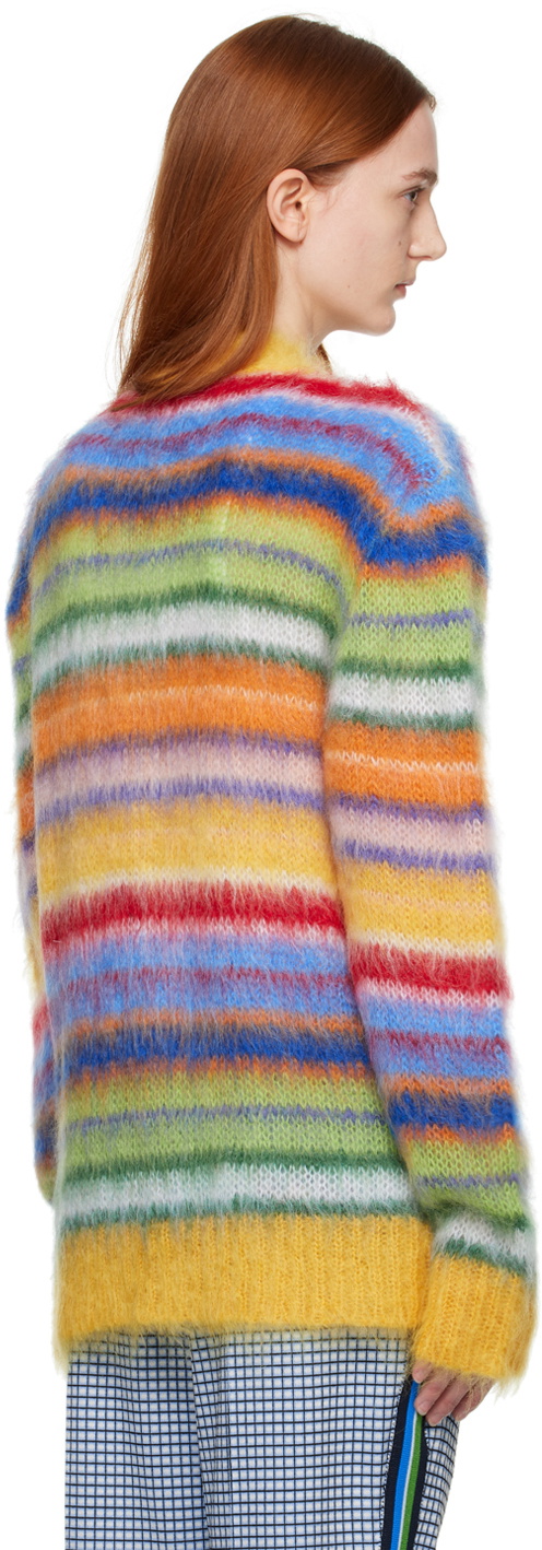 Marni Multicolor Striped Cardigan Marni