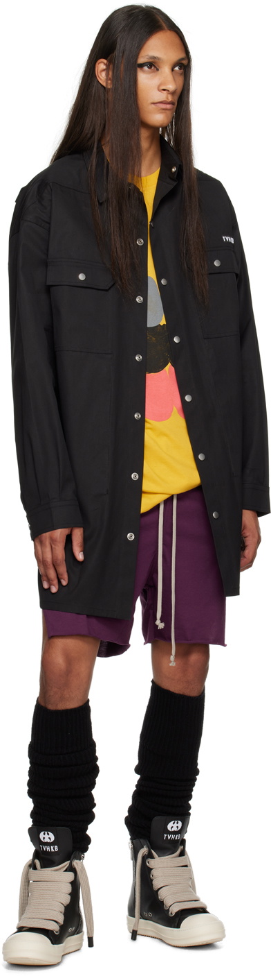 Rick Owens SSENSE Exclusive Purple KEMBRA PFAHLER Edition Shorts Rick Owens