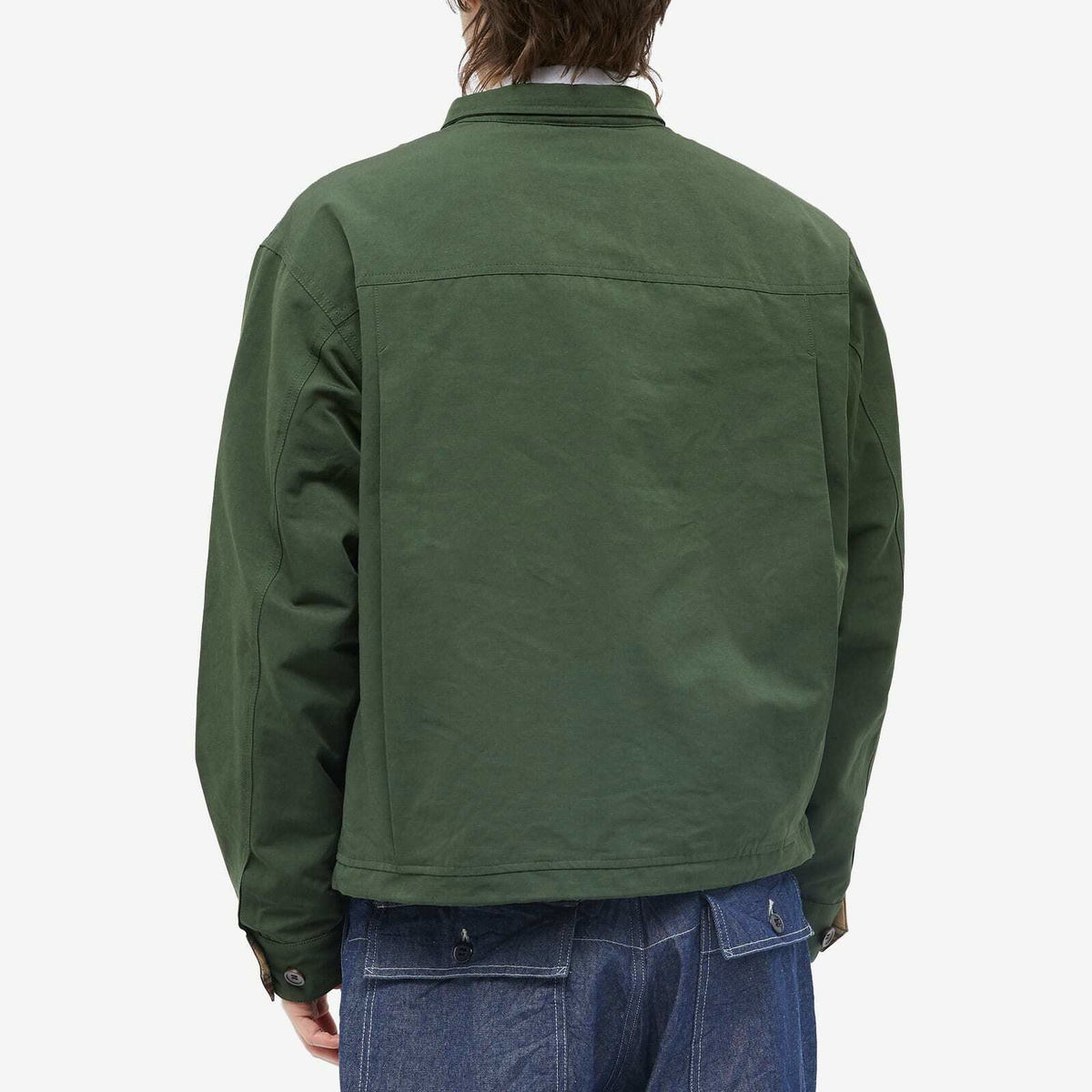 FrizmWORKS Men's Harrington Jacket in Forest Green FrizmWORKS