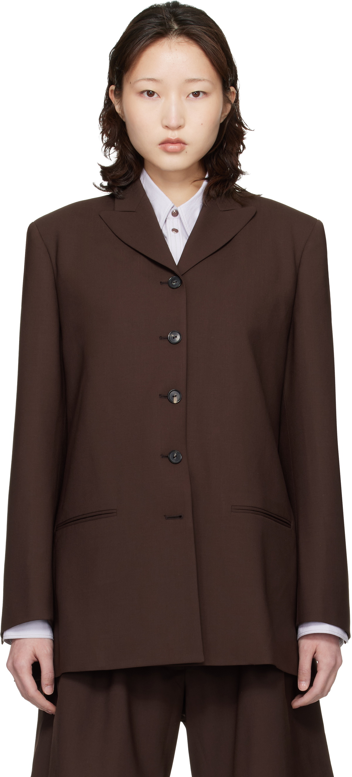 Cordera Brown Tailored Blazer CORDERA