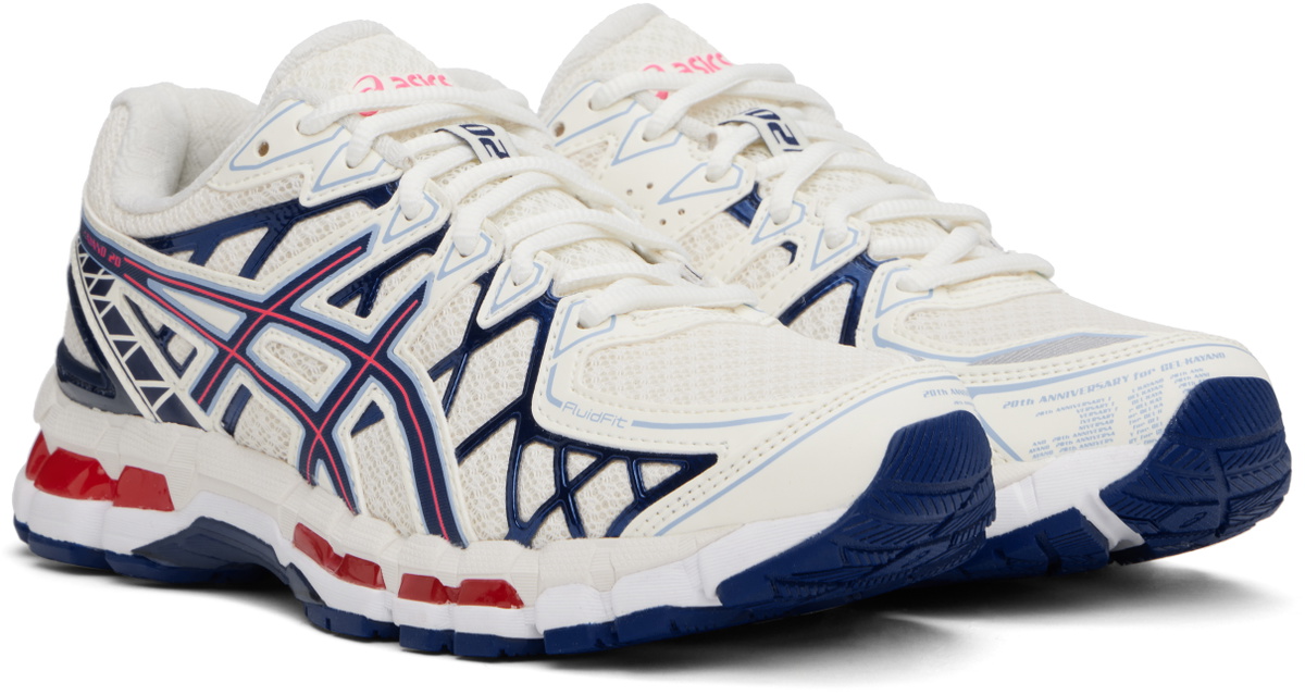 ASICS Off-White & Blue GEL-KAYANO 20 Sneakers ASICS