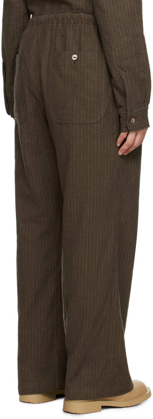 NEEDLES Brown String Work Lounge Pants Needles