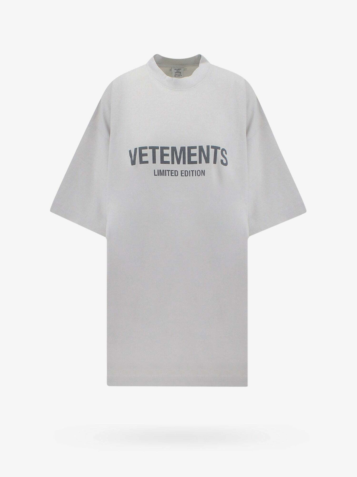Vetements T Shirt Grey Womens Vetements
