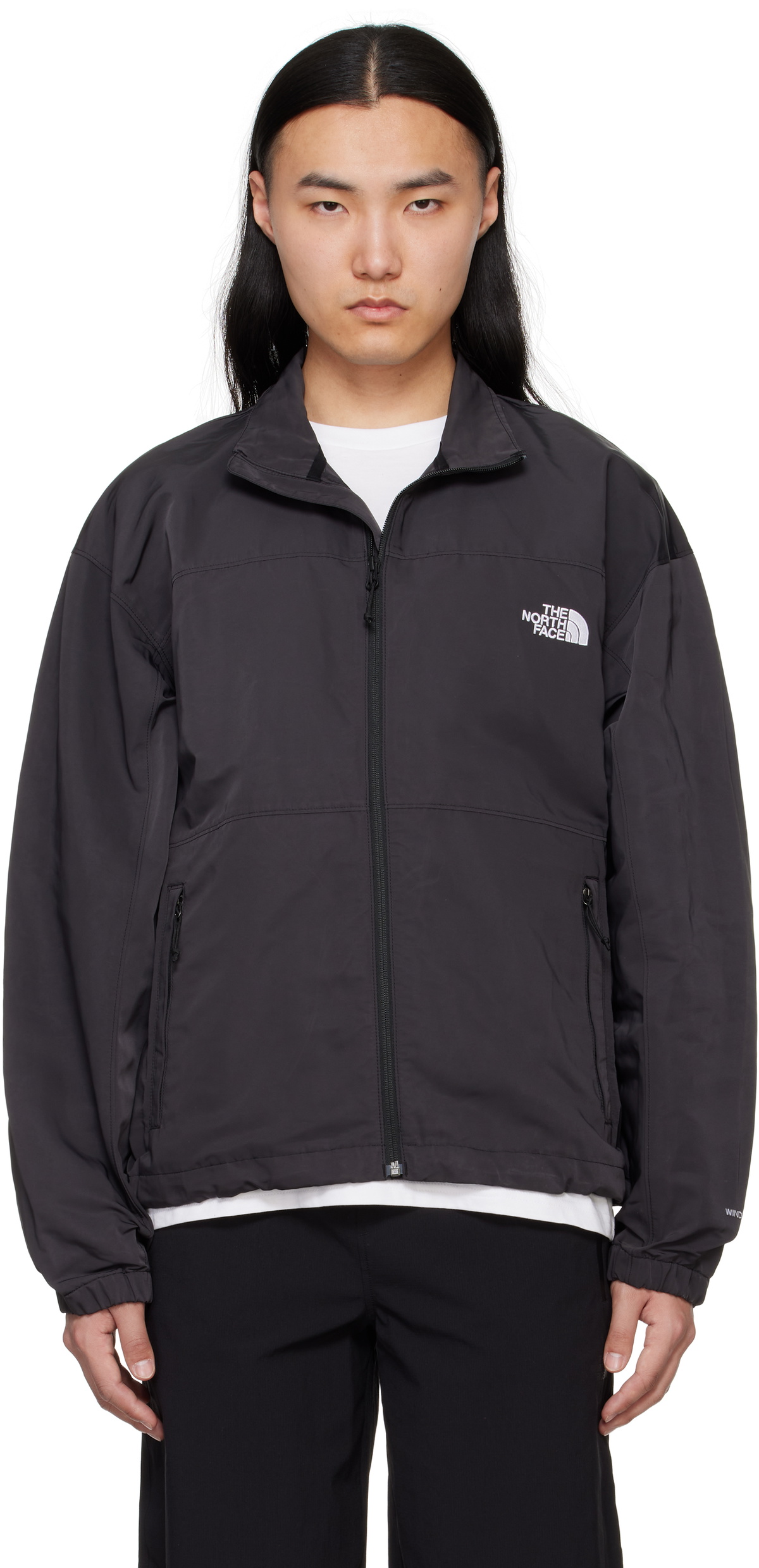 The North Face Black TNF Easy Wind Track Jacket The North Face