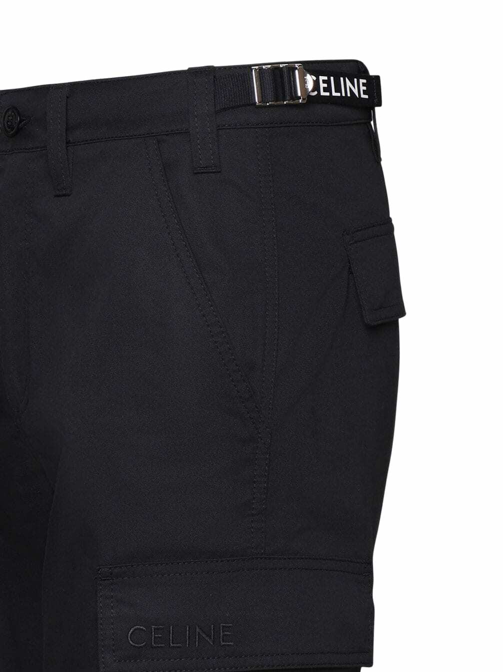Celine Technical Cotton Cargo Trousers Celine