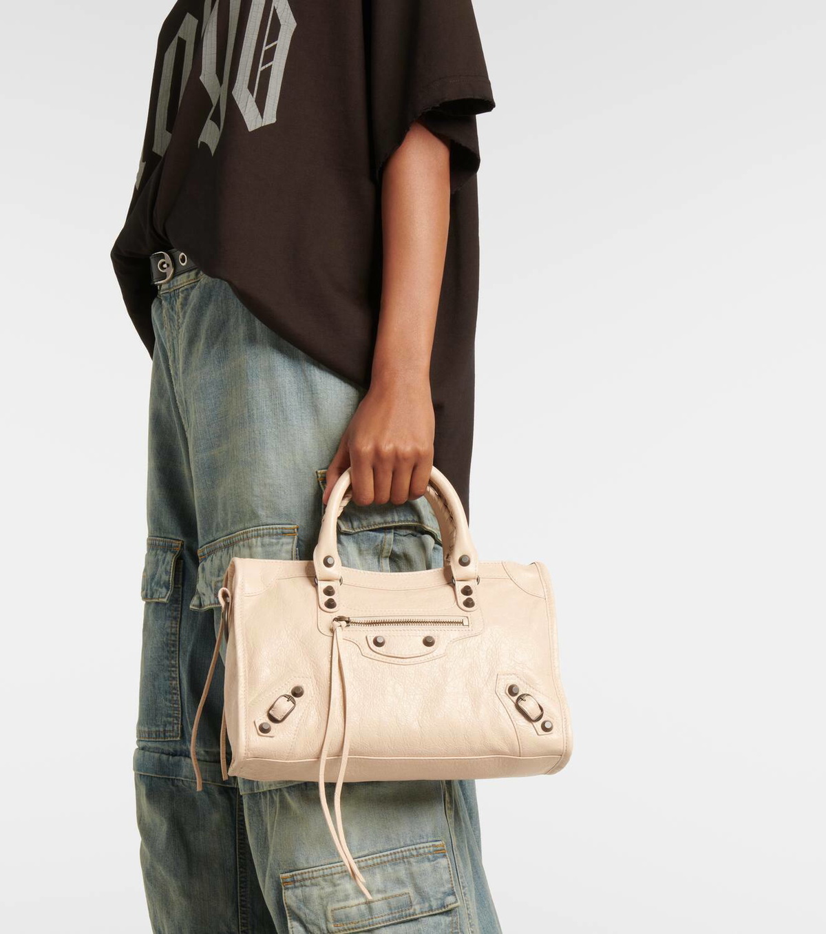 Balenciaga Le City Small leather tote bag Balenciaga