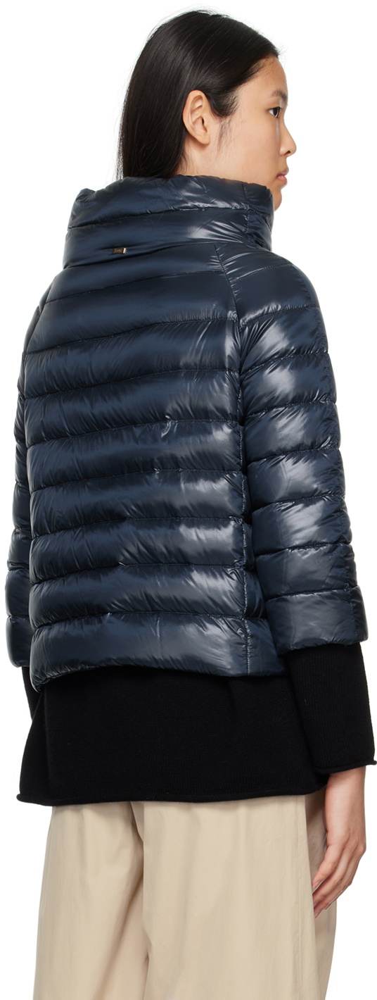 Herno Navy Sofia Down Jacket Herno