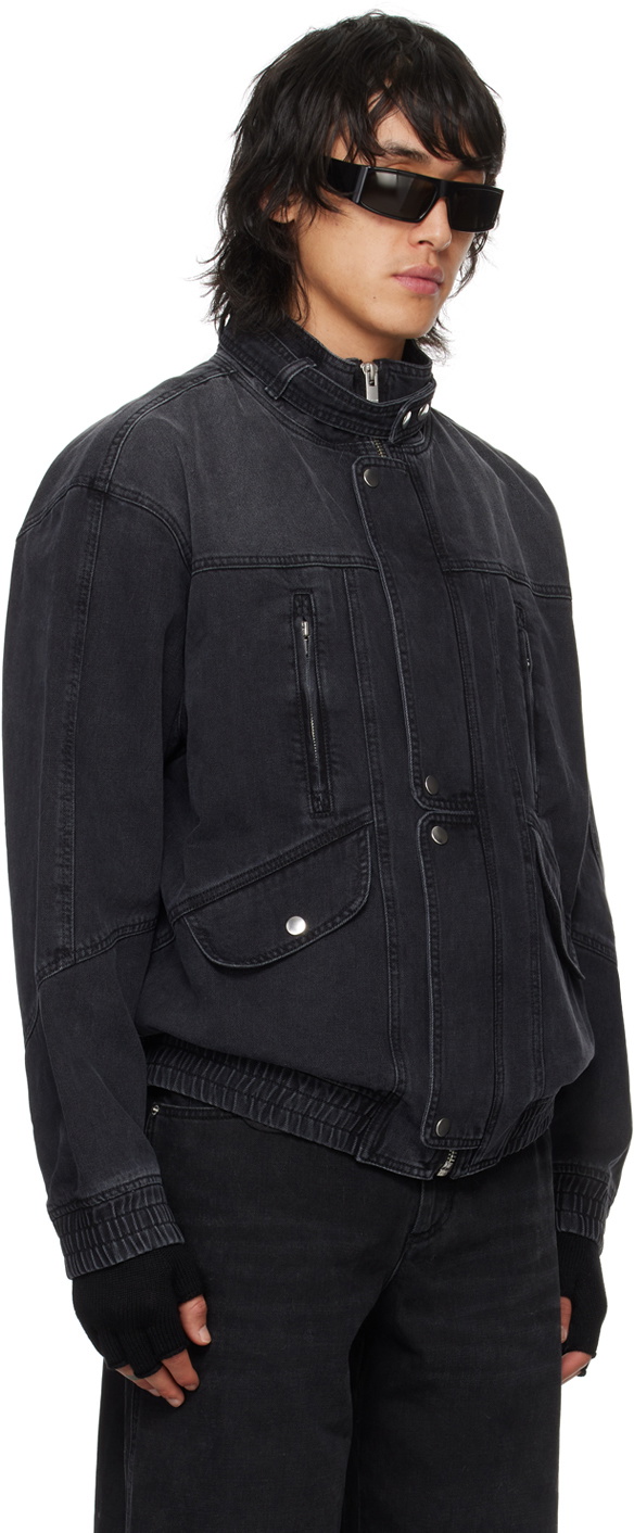 Isabel Marant Black Jakito Denim Jacket Isabel Marant