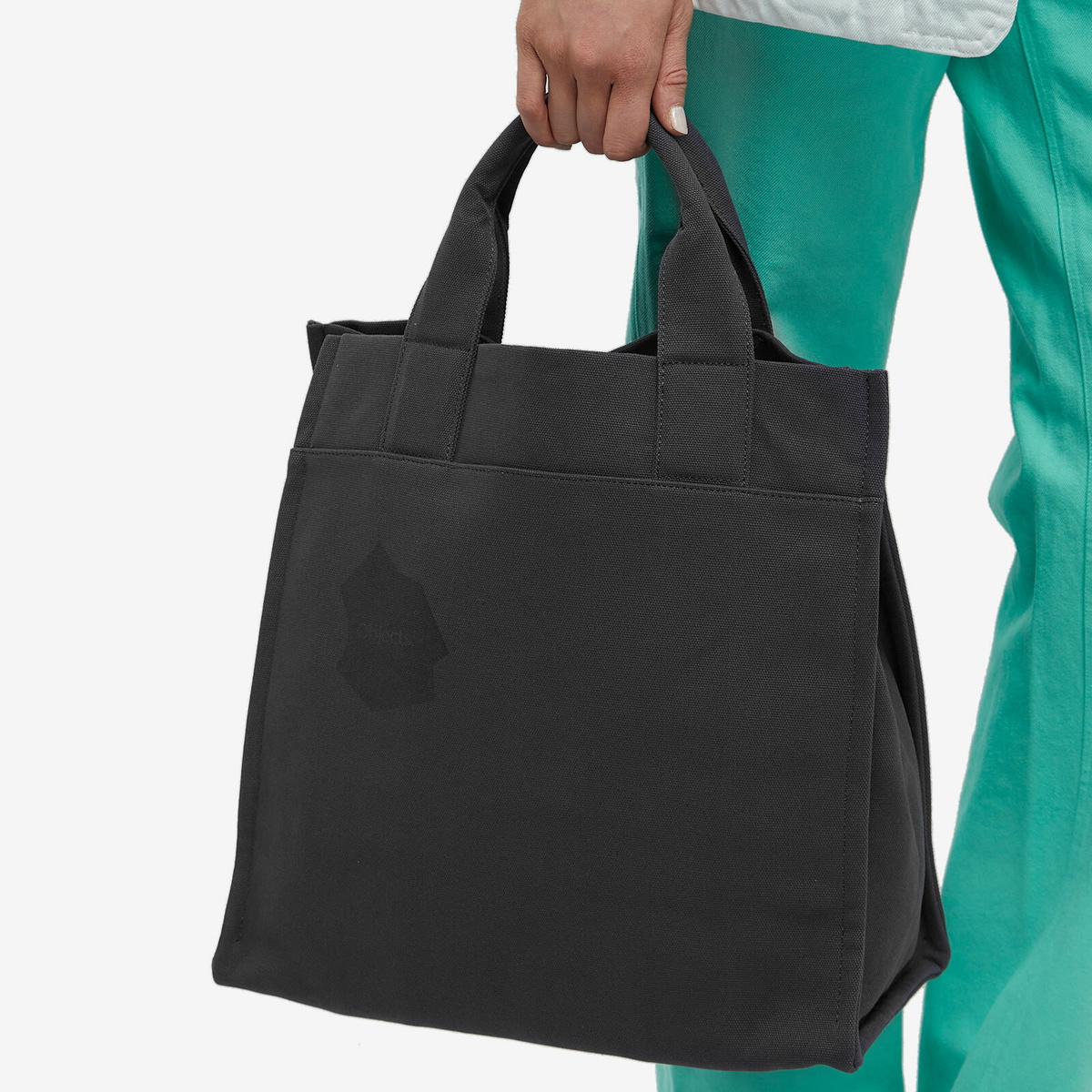 Objects IV Life Women's Logo Tote Bag in Anthracite Grey Objects IV Life