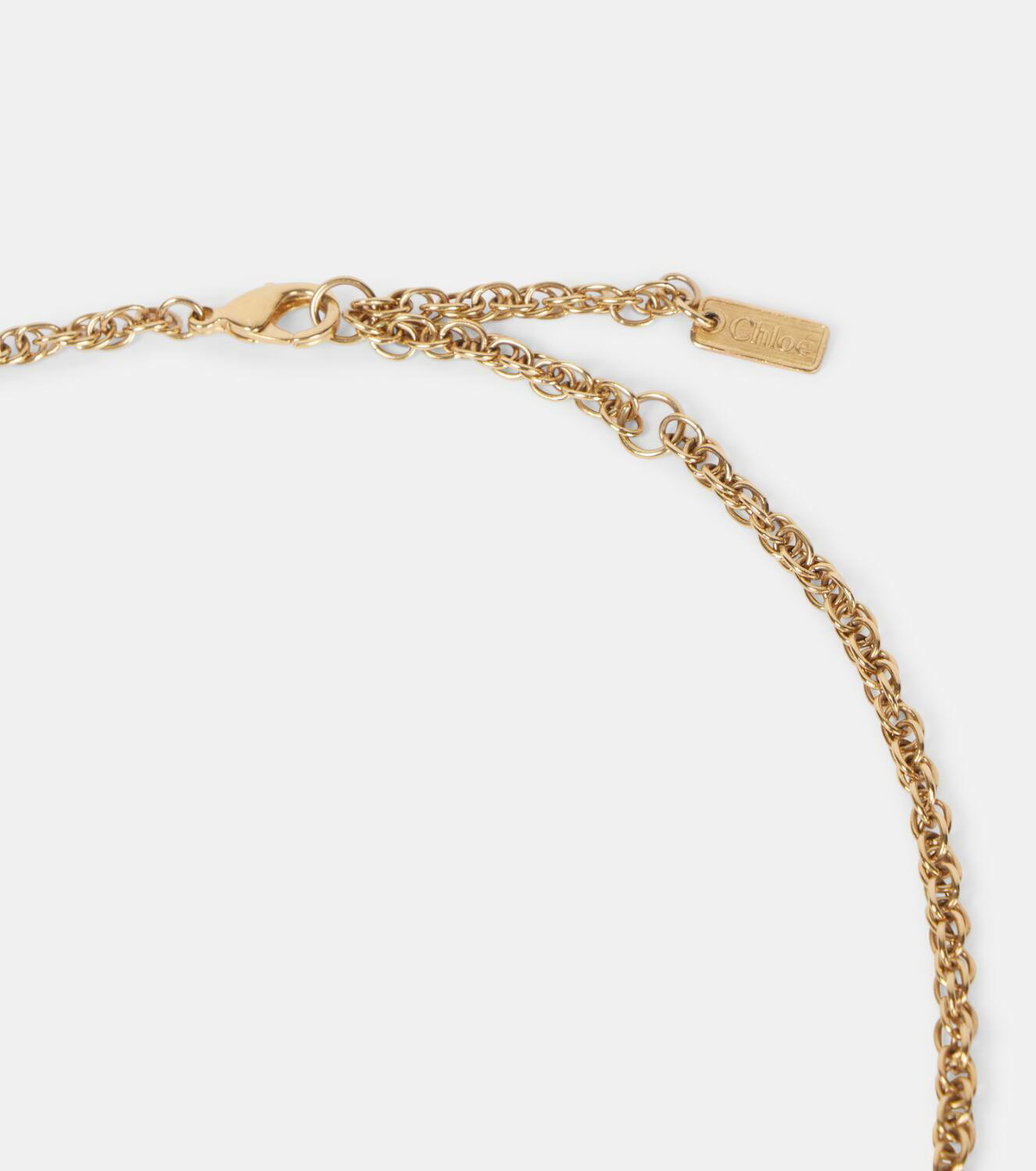 Chloé Shells embellished pendant necklace Chloe