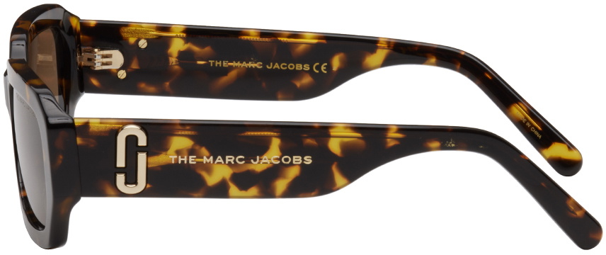 Marc Jacobs Tortoiseshell Square Sunglasses Marc Jacobs