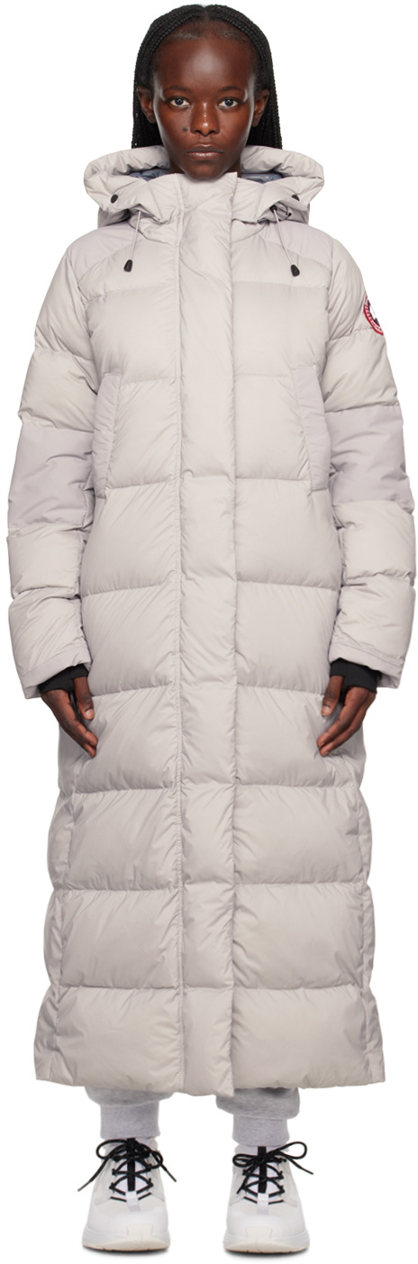 Canada Goose Gray Alliston Down Jacket Canada Goose